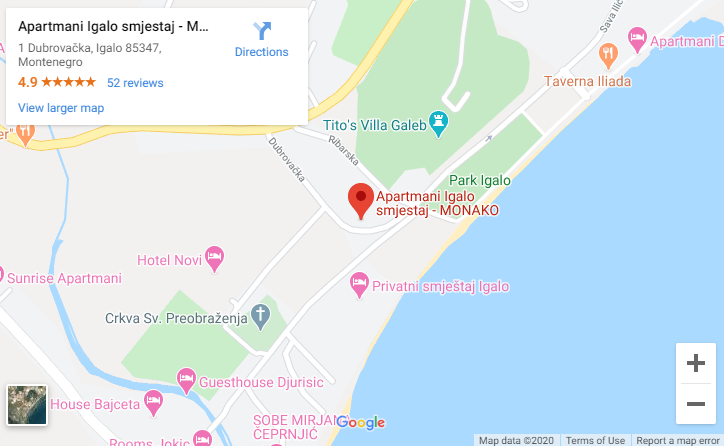 Apartmani Igalo Smjestaj - MONAKO